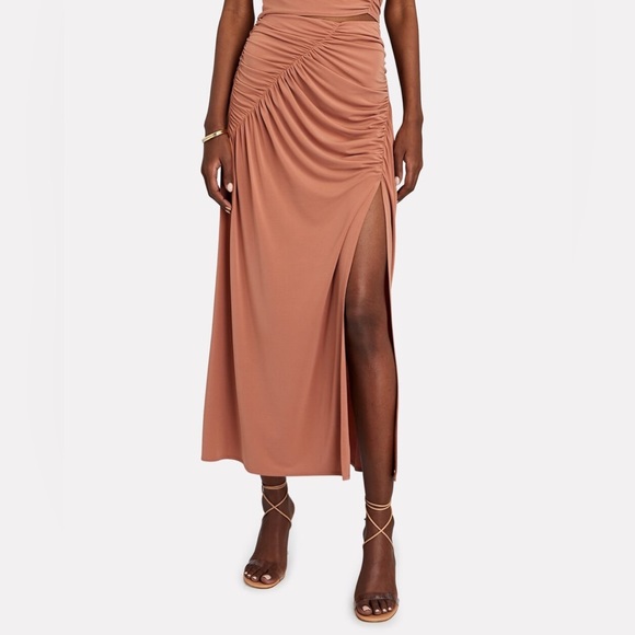 A.L.C. | Skirts | Nwt Alc Dawson Skirt In Brown | Poshmark